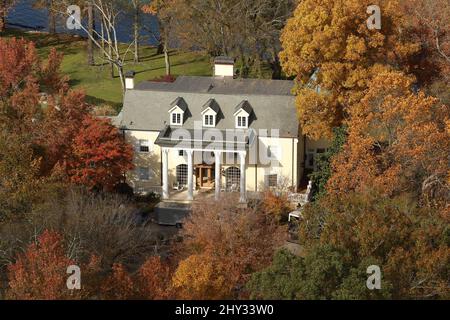 An overhead view of Reba McEntire's Nashville Home in Tennessee Stock ...