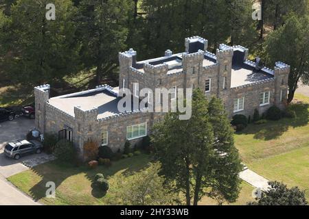 An overhead view of The Castle in Tennessee Stock Photo - Alamy