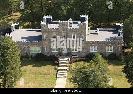 An overhead view of The Castle in Tennessee Stock Photo - Alamy
