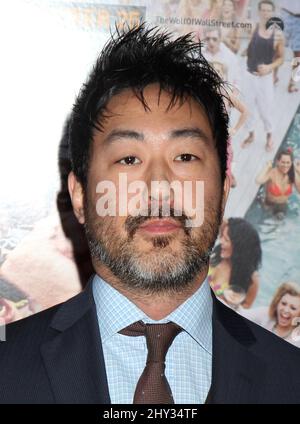 Kenneth Choi at the 'The Wolf Of Wall Street' premiere at Ziegfeld ...