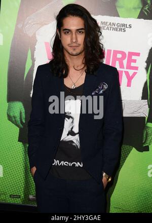 Avan Jogia attending the Vampire Academy premiere held at Regal Cinemas L.A. LIVE in Los Angeles ...