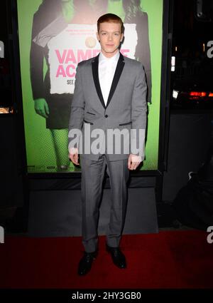 Cameron Monaghan attending the Vampire Academy premiere held at Regal ...