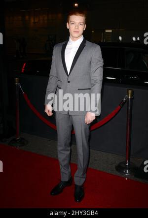 Cameron Monaghan attending the Vampire Academy premiere held at Regal ...
