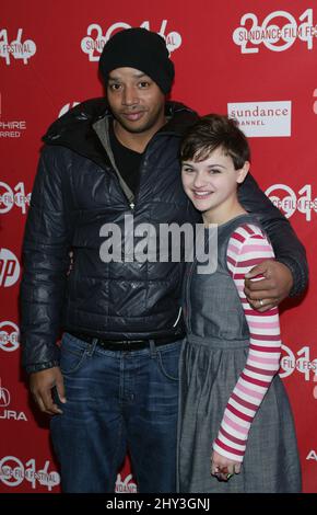 Donald Faison, Joey King attending the Wish I Was Here Premiere at 2014 ...