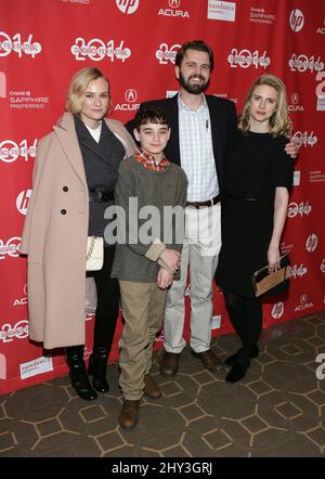 Diane Kruger, Brit Marling attending The Better Angels World Premiere ...