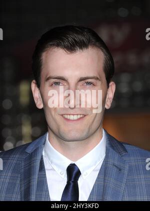 Cameron Moir arrives at the Los Angeles premiere of "Non-Stop" at the ...