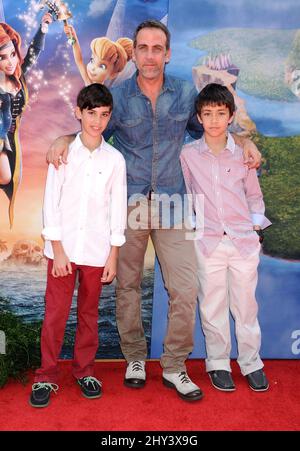 Carlos Ponce, Giancarlo Ponce and Sebastian Ponce attending the "Pirate ...