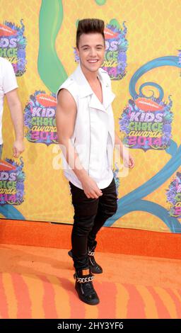 Luca Hanni attending Nickelodeon's 27th Annual Kids' Choice Awards at ...