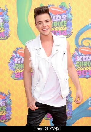 Luca Hanni attends Nickelodeon's 27th Annual Kids' Choice Awards, held ...