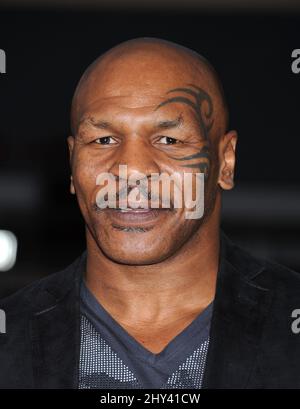 Mike Tyson at the Draft Day Premiere at the Westwood Village Theatre in ...