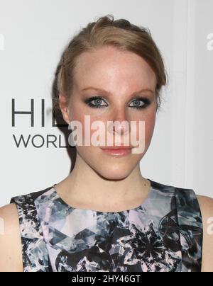 Emma Myles attending the 25th Annual GLAAD Media Awards at the Waldorf ...