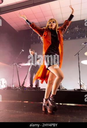 CHVRCHES perform Live at the Edinburgh O2 Academy on Monday 14th March ...