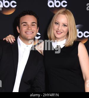Troy Gentile and Wendi McLendon Covey attending the ABC Summer Press ...