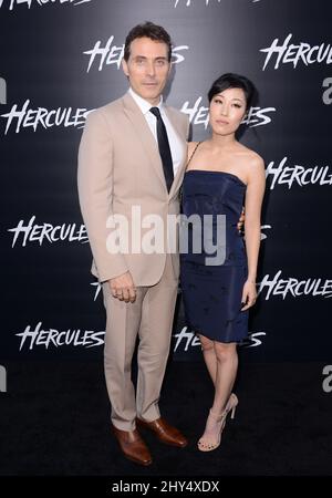 Rufus Sewell attends the "Hercules" Los Angeles Premiere held at TCL ...