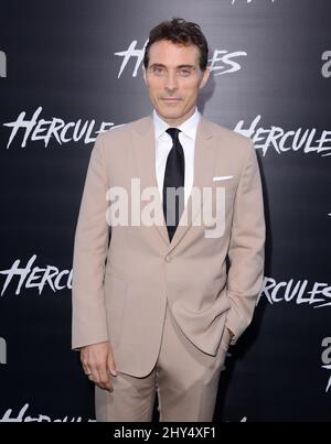 Rufus Sewell attends the "Hercules" Los Angeles Premiere held at TCL ...