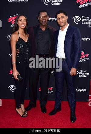 Dennis Haysbert attending the premiere of 'Sin City: A Dame To Kill For ...