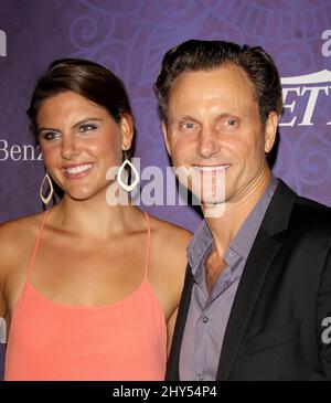 Tony Goldwyn and Anna Goldwyn attending the 66th Emmy Awards Performers ...