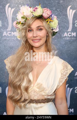 Clare Bowen arrives for the Academy of Country Music Honors show on ...