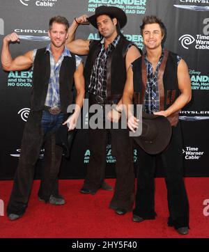 Alex Biffin 'Thunder from Downunder' arrives at the premiere of ...