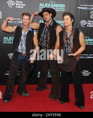 Alex Biffin 'Thunder from Downunder' arrives at the premiere of ...