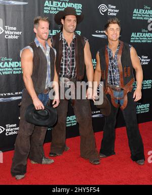 Alex Biffin 'Thunder from Downunder' arrives at the premiere of ...