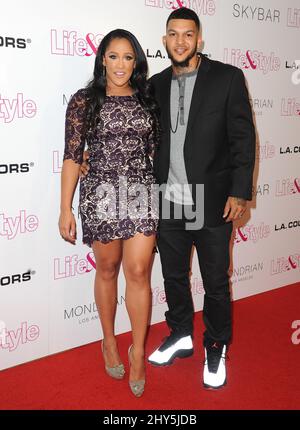 Natalie Nunn, Jacob Payne attending Life & Style Weekly's 10 Year ...