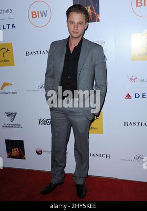 Matt Levett attending the 3rd Annual Australians in Film Awards Benefit ...