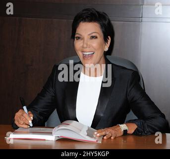 Kris Jenner Signs Copies of Her Book 'In The Kitchen With Kris: a ...