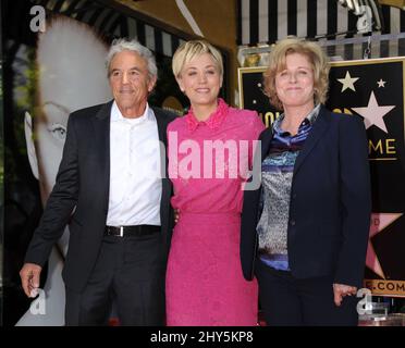 Kaley Cuoco, Gary Cuoco and Layne Cuoco attends the Kaley Cuoco ...