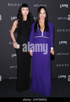 Eva Chun Chow attending the 2014 LACMA Art + Film Gala Honouring ...