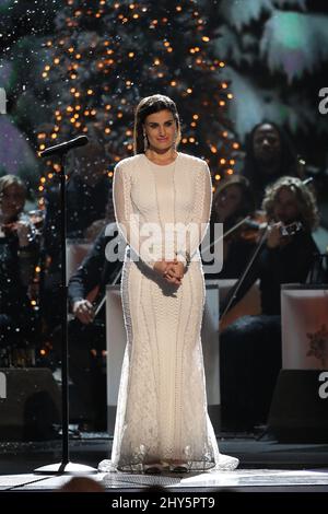 Idina Menzel attending the CMA Country Christmas held at the ...