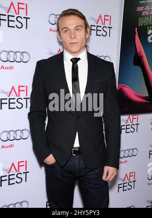 Jordan Christian Hearn attending a screening of "Inherent Vice ...