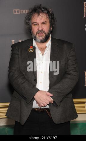 Peter Jackson attending "The Hobbit: The Battle of the Five Armies ...