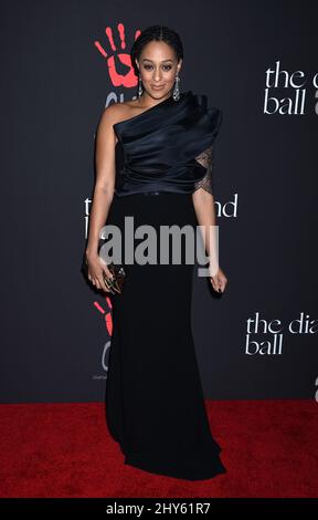Tia Mowry attending the first annual Diamond Ball held at The Vineyard ...