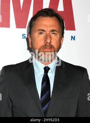 Tim Roth attending the premiere of 'Selma' in New York City Stock Photo ...