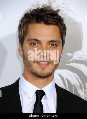 Luke Grimes attending the 'American Sniper' Premiere in New York Stock ...