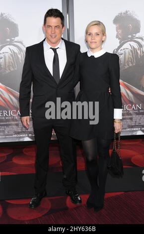 Jason Hall attending the 'American Sniper' Premiere in New York Stock ...