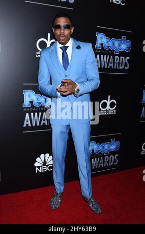 Nick Cannon attending the People Magazine Awards at the Hilton Hotel ...