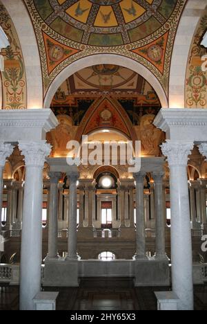 Library of Congress, Washington DC is the largest research library in ...