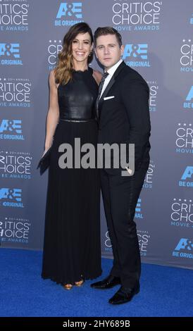 Charlie Webster, Allen Leech arriving at the 20th Annual Critics ...