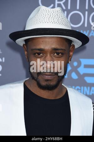 Keith Stanfield arriving at the 20th Annual Critics' Choice Awards held ...