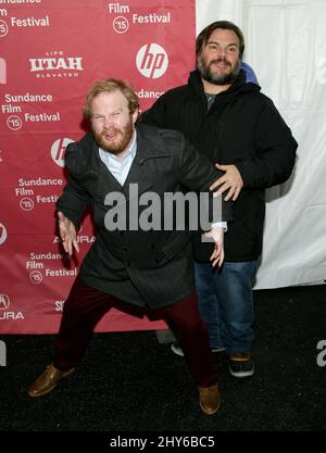 Henry Zebrowski and Jack Black attending the 2015 Sundance Film ...