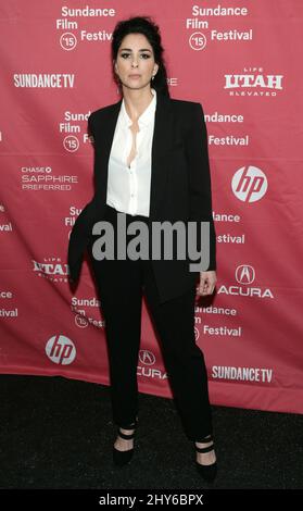 Sarah Silverman attending the 2015 Sundance Film Festival Premiere of I ...