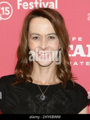 Kate Dickie attending the premiere of The Witch at the 2015 Sundance ...
