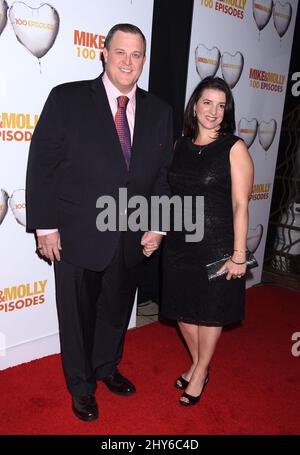 Billy Gardell and Patty Gardell attends the Mike & Molly 100th Episode ...