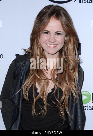 Mackenzie Lintz attending a special screening of 'Bosch' Stock Photo ...