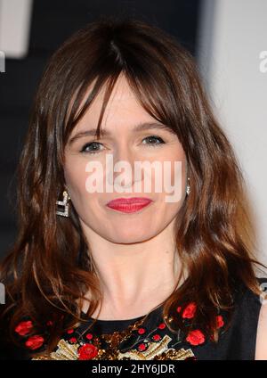 Emily Mortimer attending the Vanity Fair Oscar Party held at the Wallis ...
