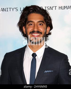 Dev Patel attending the Chappie premiere in New York Stock Photo - Alamy