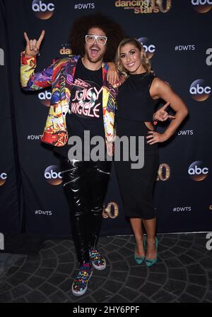 Redfoo, Emma Slater attends the "Dancing With the Stars" 20th season ...
