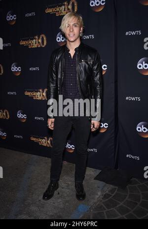 Riker Lynch attends the "Dancing With the Stars" 20th season premiere ...